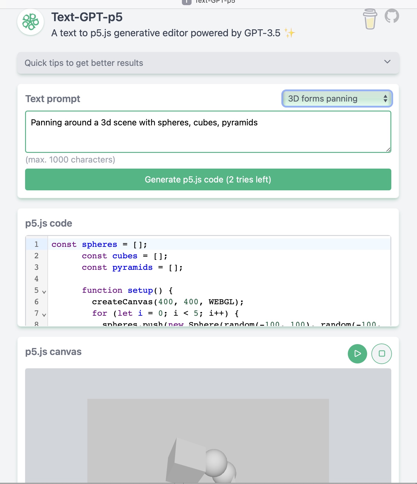 A GPT app that writes Processing code with text prompts | Artmaker Blog
