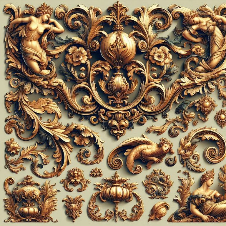 Turinese baroque-inspired AI-generated greebles | Artmaker Blog